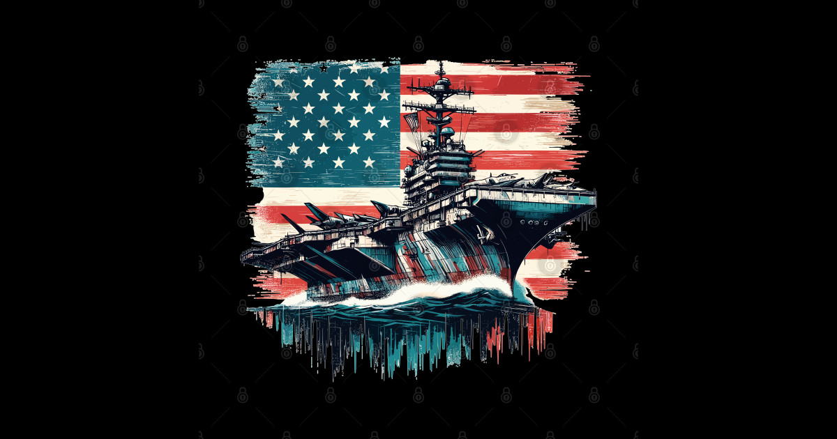 Aircraft Carrier - Aircraft Carrier - Sticker | TeePublic