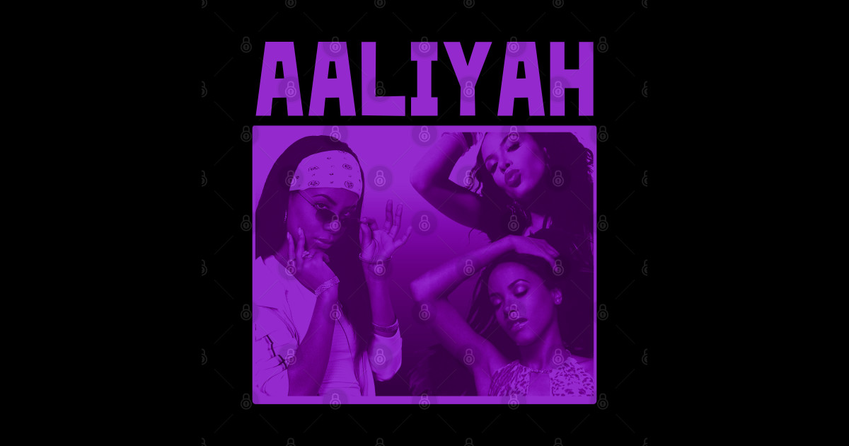 AALIYAH - Aaliyah - Sticker | TeePublic