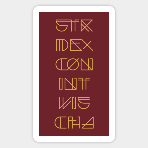 DnD Tabletop RPG Attributes - Dungeons And Dragons - Sticker | TeePublic