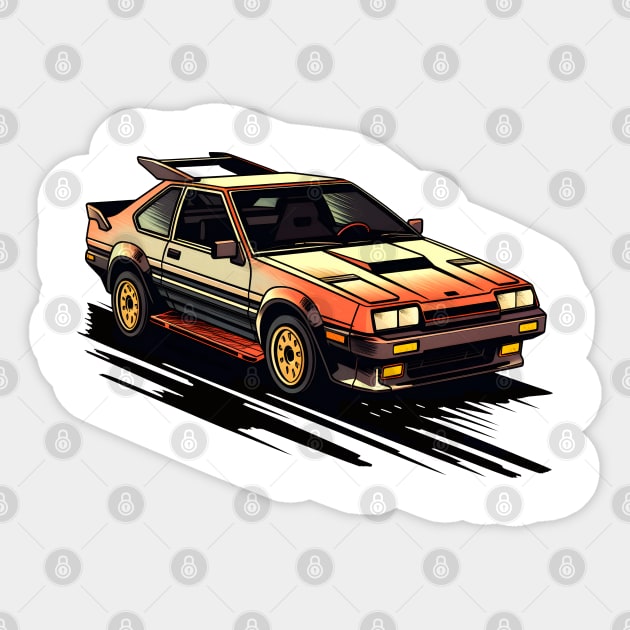 Vintage Racing Car - Car - Sticker | TeePublic