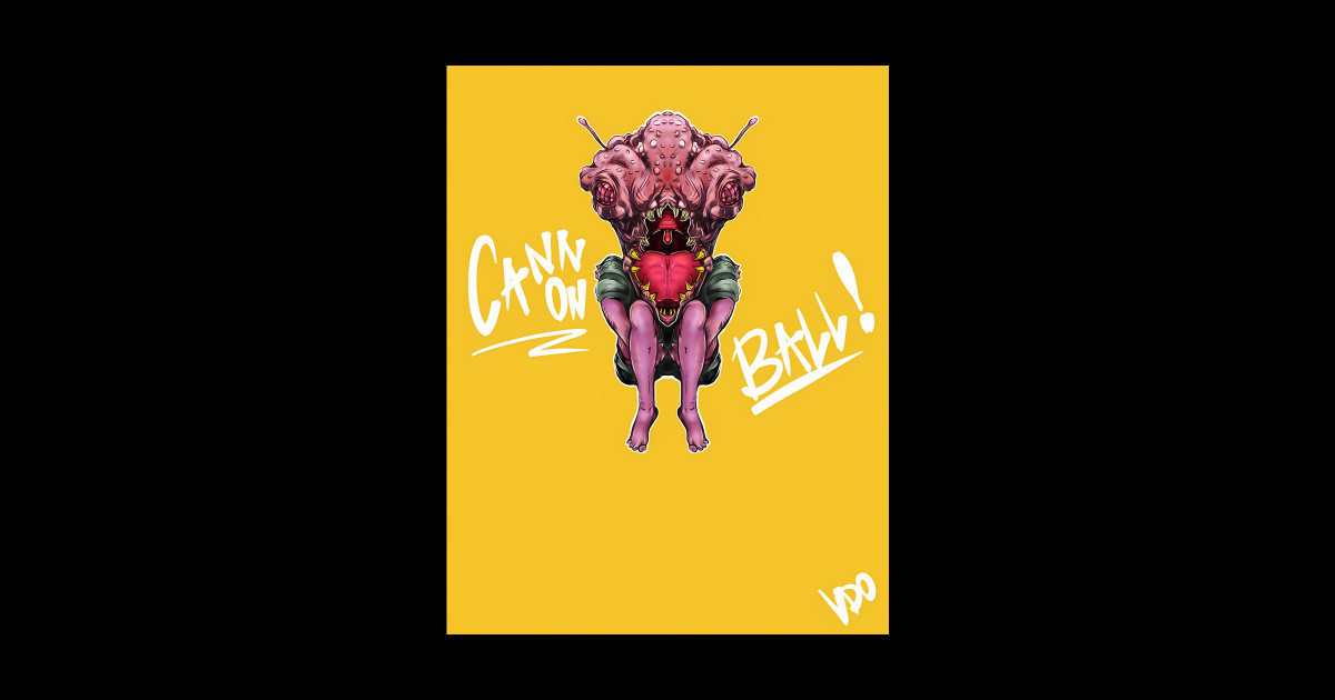 Cannonball Alien - Grung - Sticker | TeePublic