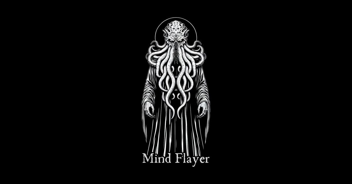 Mind Flayer - Mind Flayer - Sticker | TeePublic