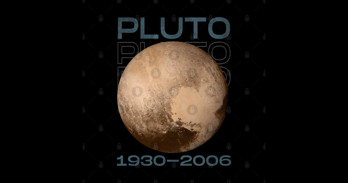 RIP Pluto 2006 - Pluto - Sticker | TeePublic