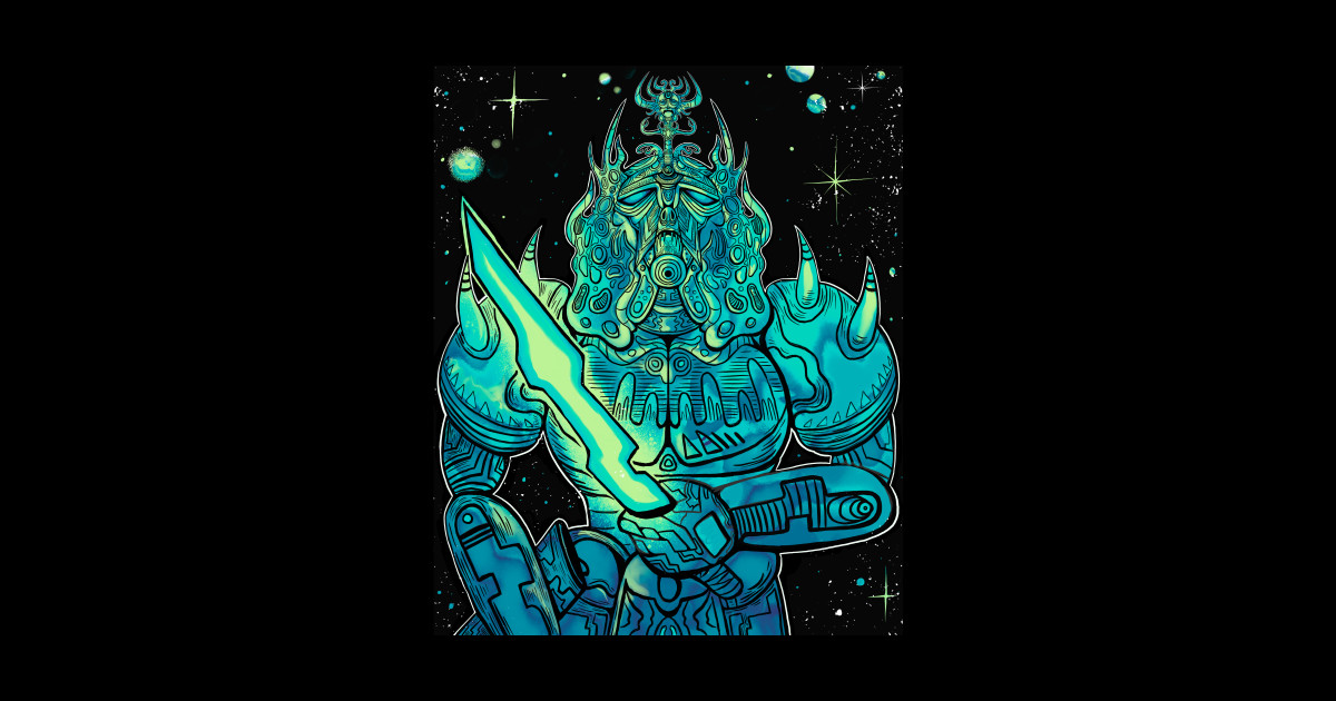 The Emerald Sentinel - Mind Reaper - Sticker | TeePublic