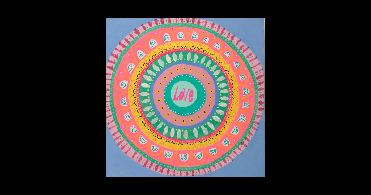 Love Mandala - You Are Loved - Sticker | TeePublic