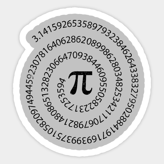 Math Pi Symbol - Math Teacher Gift - Light - Math Pi Symbol - Sticker ...