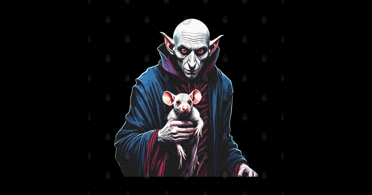 Nosferatu Portrait - Nosferatu - Sticker | TeePublic