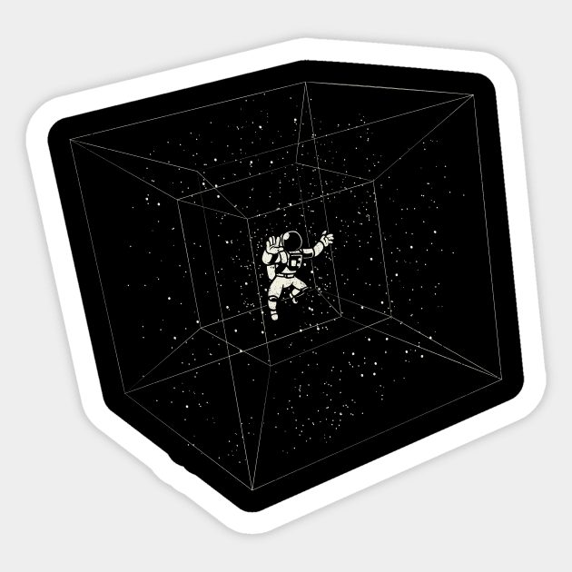 Gravity Tesseract Interstellar by Tobe Fonseca - Interstellar - Sticker ...