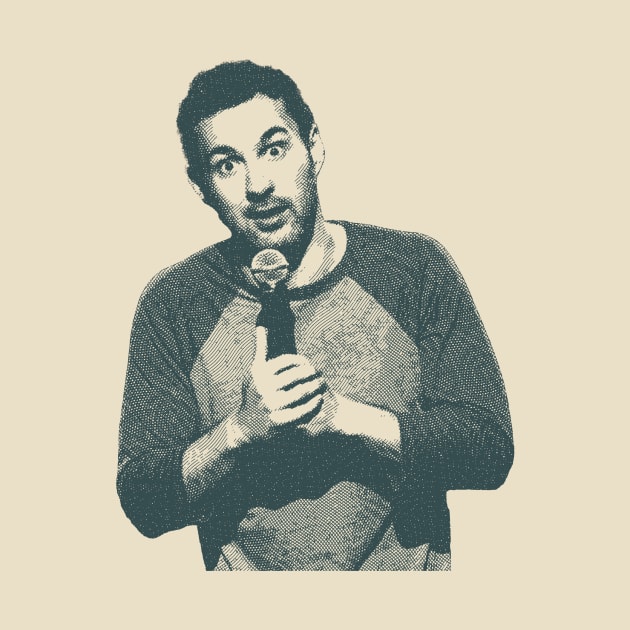 Comedian Mark Normand Portrait - Stand Up Comedian - T-Shirt | TeePublic