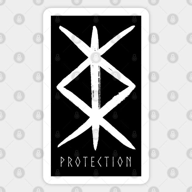 Protection Rune - Norse Viking Bind Rune - Vikings - Magnet | TeePublic