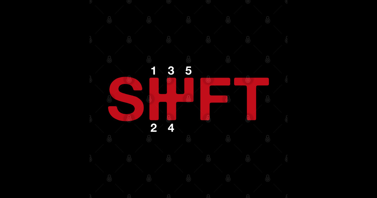 Shift - Race - Sticker | TeePublic
