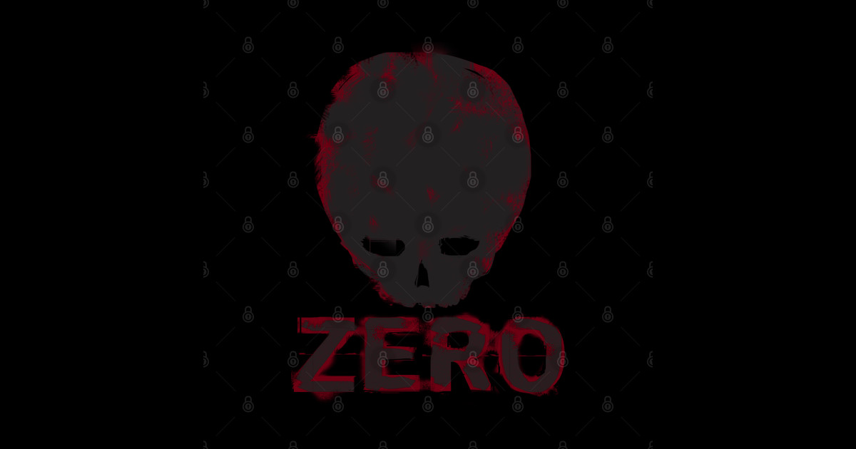 Zero skull - Skull Cloth - Sticker | TeePublic