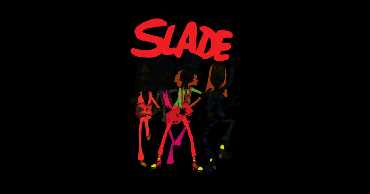 Slade Cartoon - Slade - Sticker | TeePublic