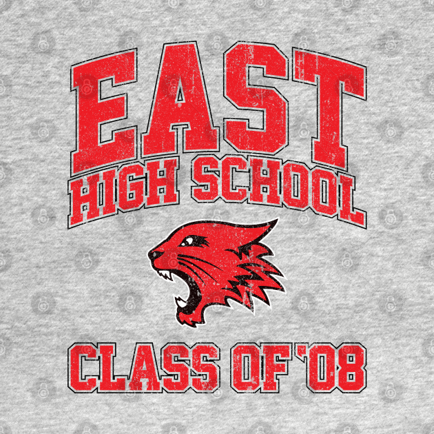 East High School Class of 08 (Variant) - High School Musical - T-Shirt ...