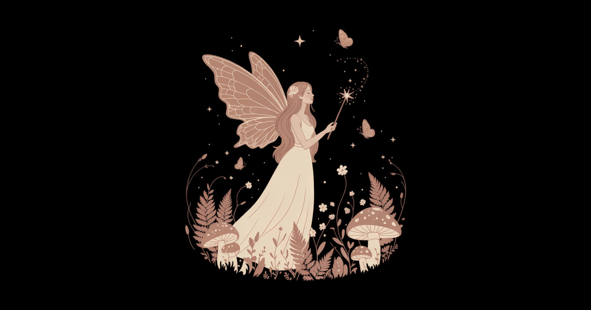 Cute Fairycore Floral Beautiful Fairy - Cute Fairycore Floral Beautiful ...