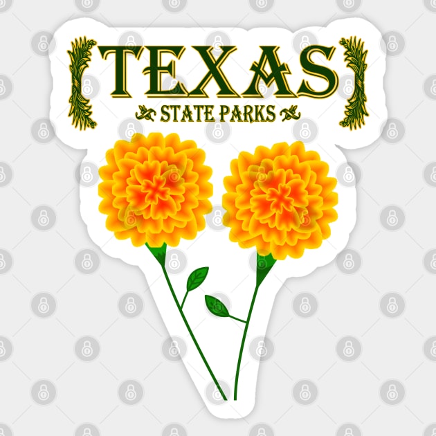 Texas State Parks - Texas State Parks - Sticker | TeePublic