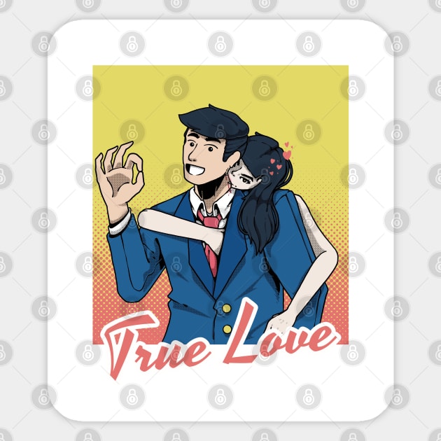 True Love - Relationship - Sticker | TeePublic