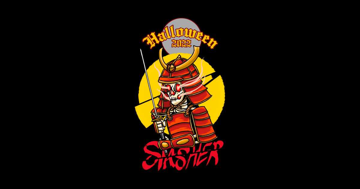 Slasher - Samurai Warrior - Sticker | TeePublic