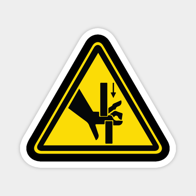 Hand Smash Sign - Workforce - Magnet | TeePublic