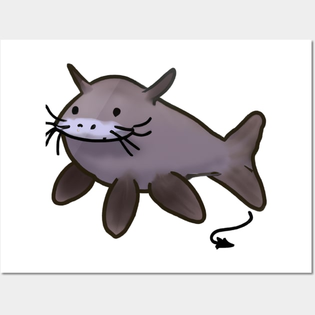 how to draw a catfish