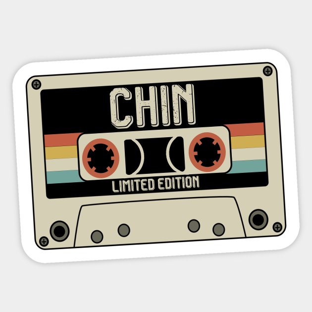 Chin - Limited Edition - Vintage Style - Chin - Sticker | TeePublic