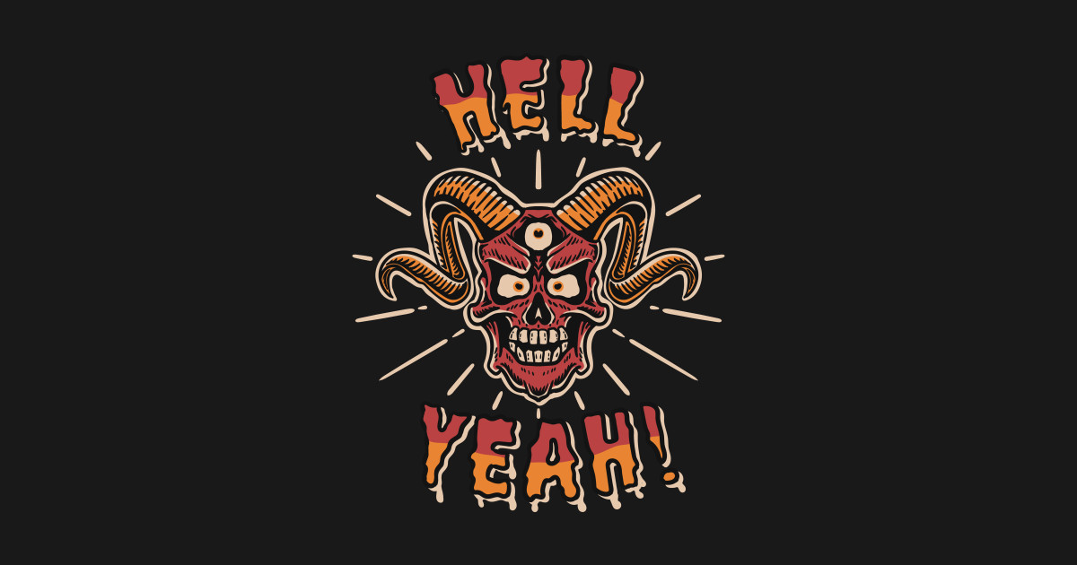 scary three eyed devil skull - Three Eyed Devil Skull - T-Shirt | TeePublic