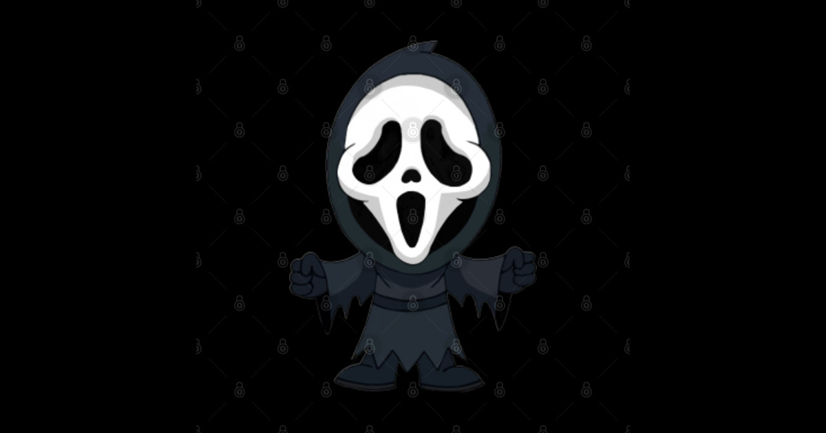 Scary Ghostface character - Halloween - Posters and Art Prints | TeePublic