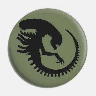 Hr Gigers Alien Xenomorph Pins and Buttons for Sale | TeePublic