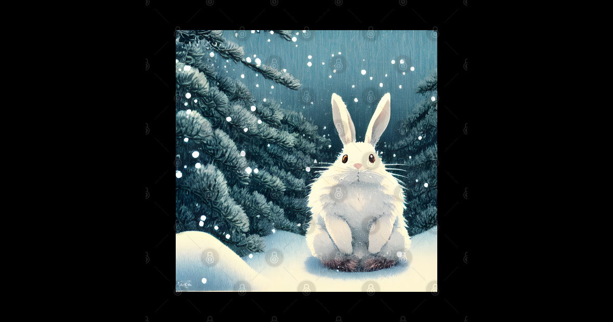 Angora Rabbit Flemish Giant Bunny in the Christmas Party - Angora ...