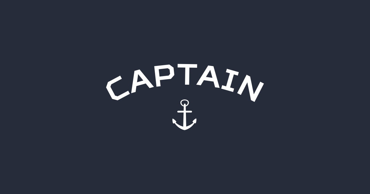 Cool Captain T-shirt - Captain - T-Shirt | TeePublic