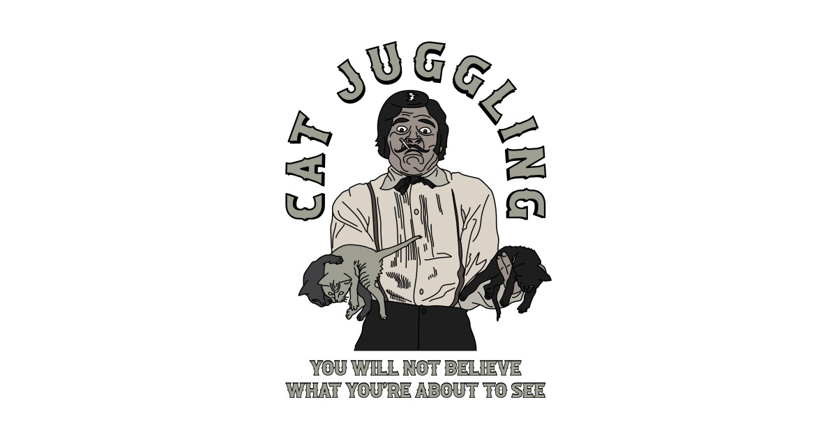 Cat Juggling - The Jerk - T-Shirt | TeePublic