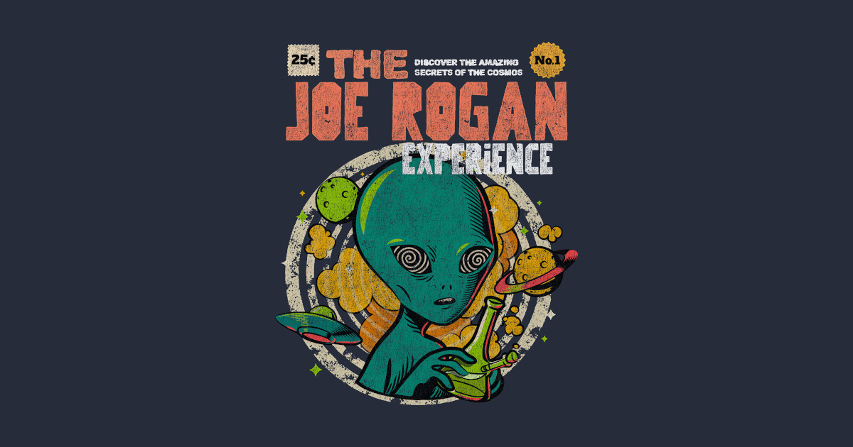 The Joe Rogan Experience Podcast Alien Comic Book Art - Joe Rogan ...