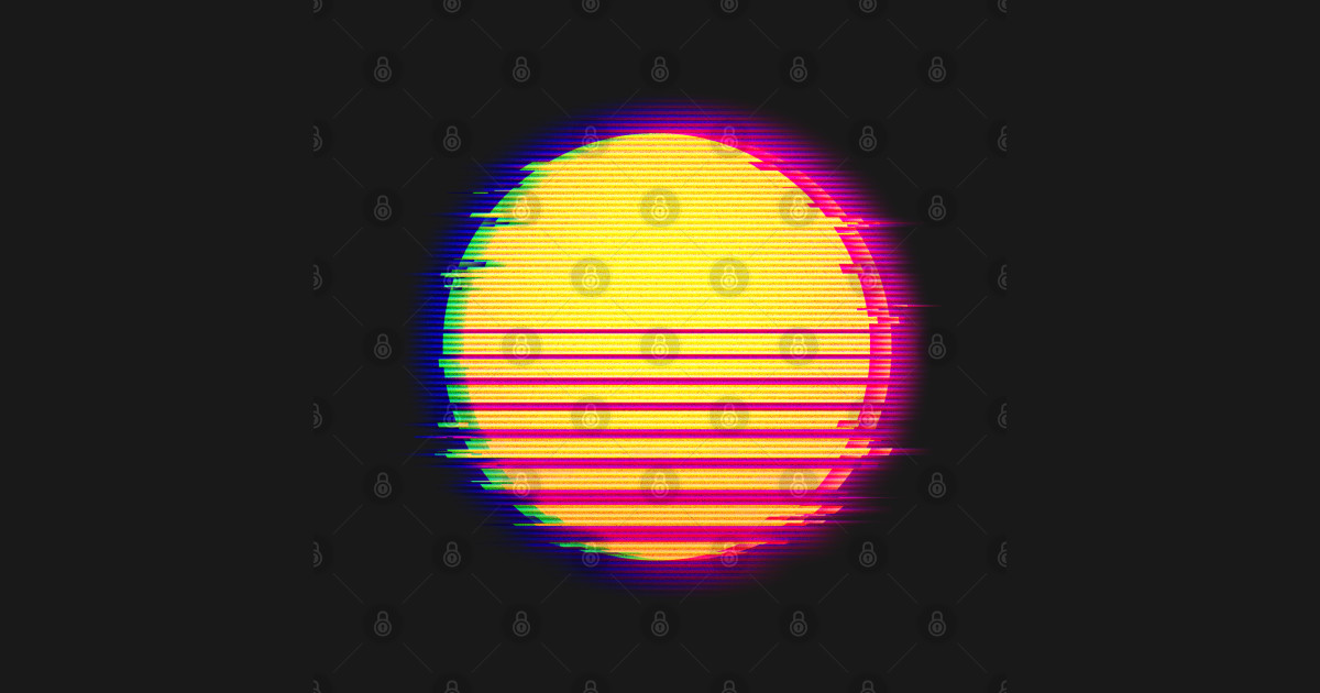 Vaporwave Sun Retro Aesthetic - Vaporwave Sun - Long Sleeve T-Shirt ...