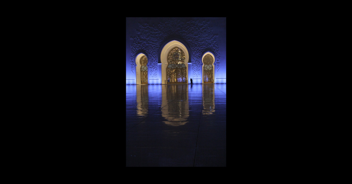 Grand Mosque Adu Dhabi - Sheikh Zayed Grand Mosque - Sticker | TeePublic