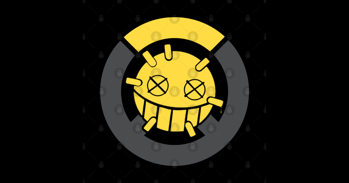 Junkrat Overwatch Logo - Overwatch - Sticker | TeePublic