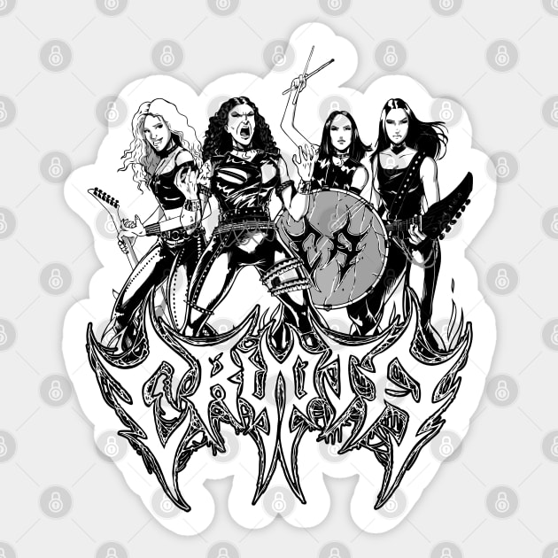 Crypta Merch - Metal Bands - Sticker | TeePublic