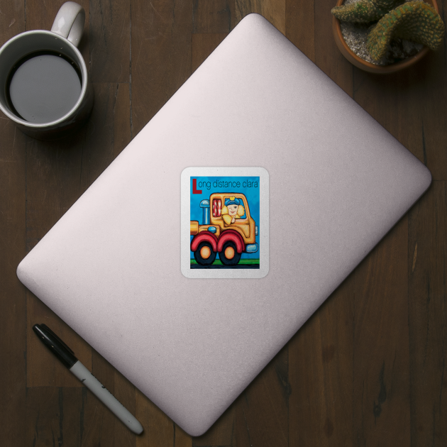 Long Distance Clara - Longdistanceclara - Sticker | TeePublic