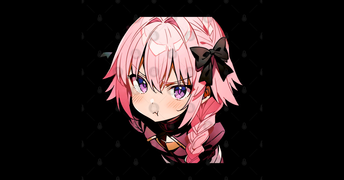 POV Astolfo is mad at you – Kawaii Pouting Anime Boy Meme - Fate Grand ...