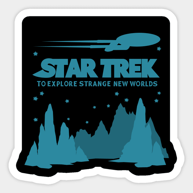 Star trek - Star Trek - Sticker | TeePublic