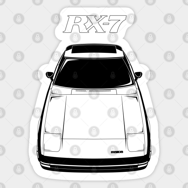 RX-7 1st gen - Rx 7 - Sticker | TeePublic