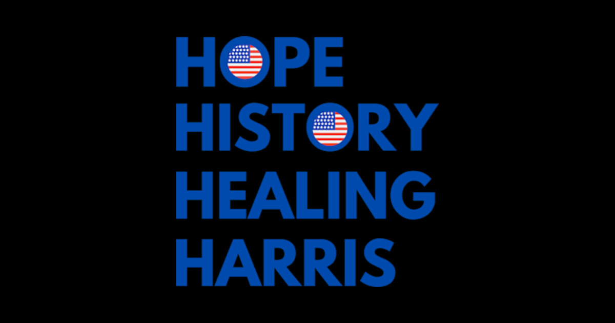 Hope History Healing Harris - Hope History Healing Harris - Sticker ...