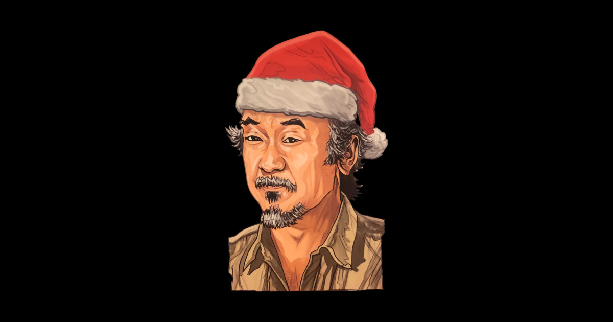 mr miyagi christmas - Mr Miyagi - Sticker | TeePublic