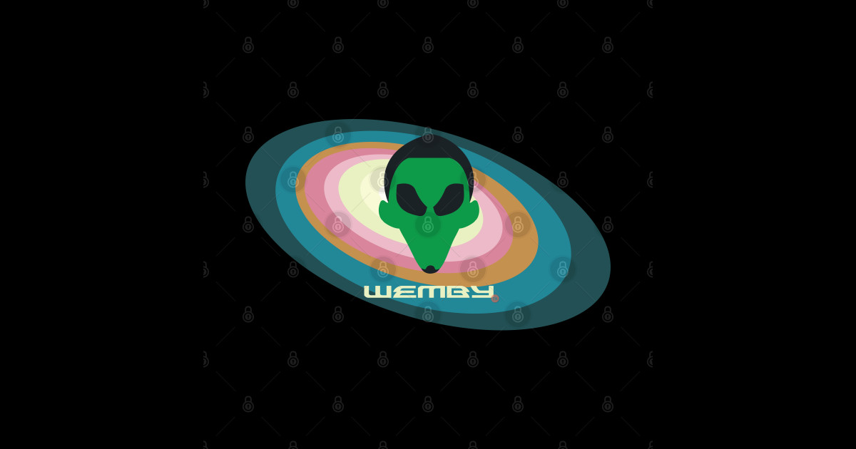 Wemby Alien - Wembanyama - Sticker | TeePublic