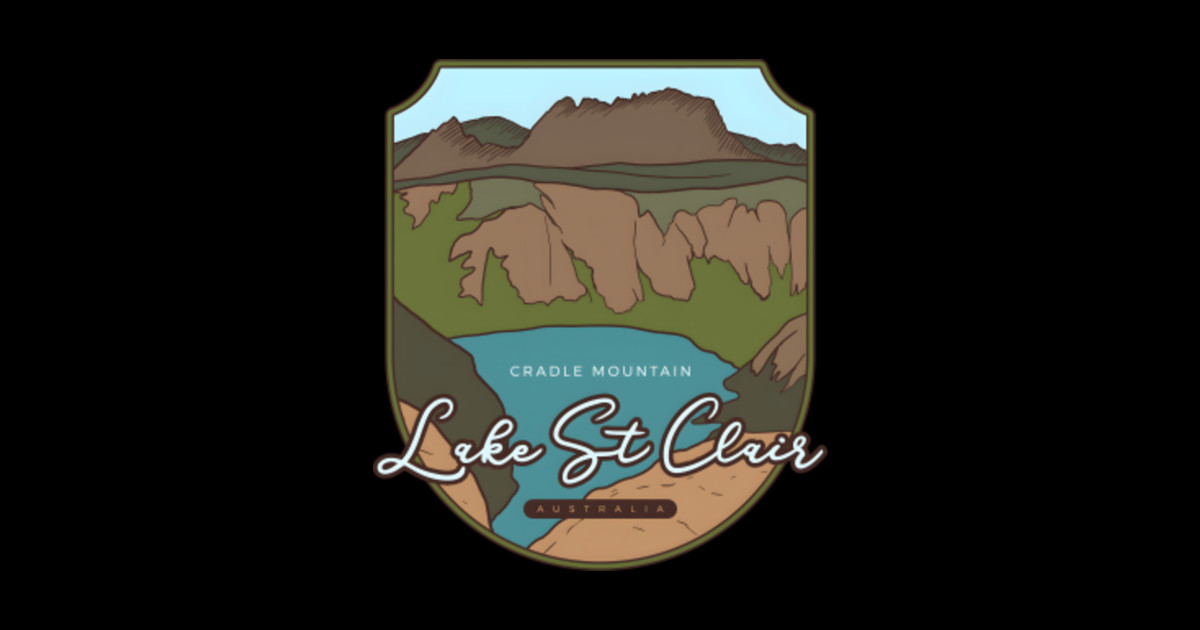 Cradle Mountain-Lake St Clair - Australia - Cradle Mountain - Sticker ...