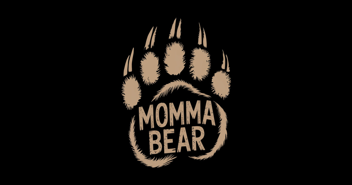 Momma Bear Mother's Day Mom - Momma Bear Mothers Day Mom - Sticker ...