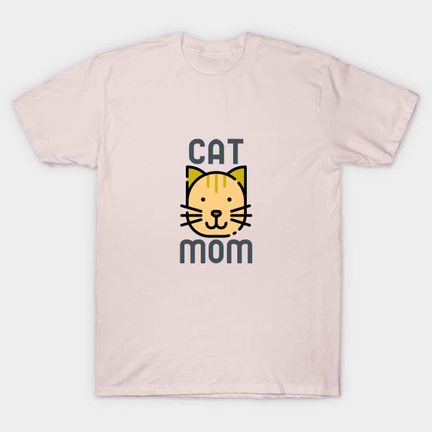 Cat Mom - Cat Mom Gift - T-Shirt | TeePublic