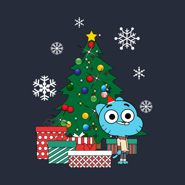 Gumball Watterson Around The Christmas Tree The Amazing World - Gumball ...