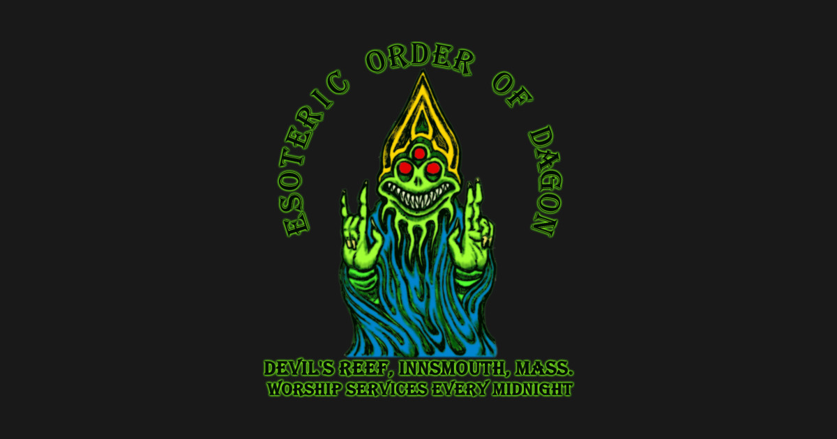 Esoteric Order of Dagon - Hp Lovecraft - T-Shirt | TeePublic