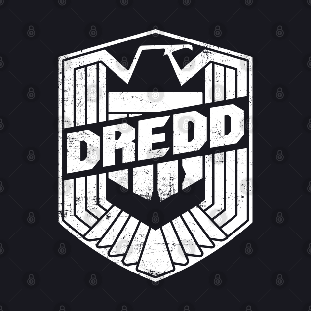 Judge Dredd Badge - Dredd - Baseball T-Shirt | TeePublic
