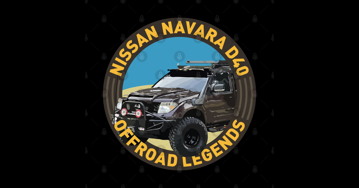 4x4 Offroad Legends: Nissan Navara D40 - Nissan Navara - Sticker ...